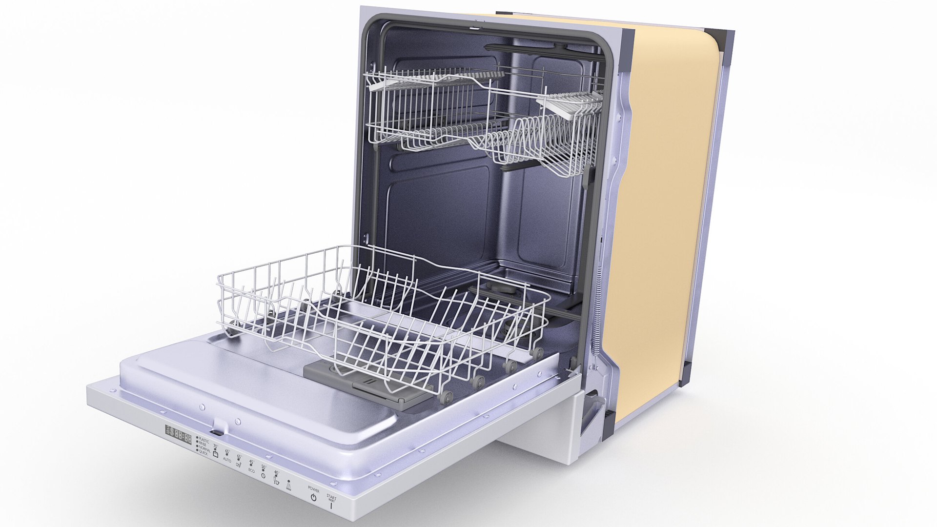 Dishwasher Built Built-in 3D Model - TurboSquid 1679870