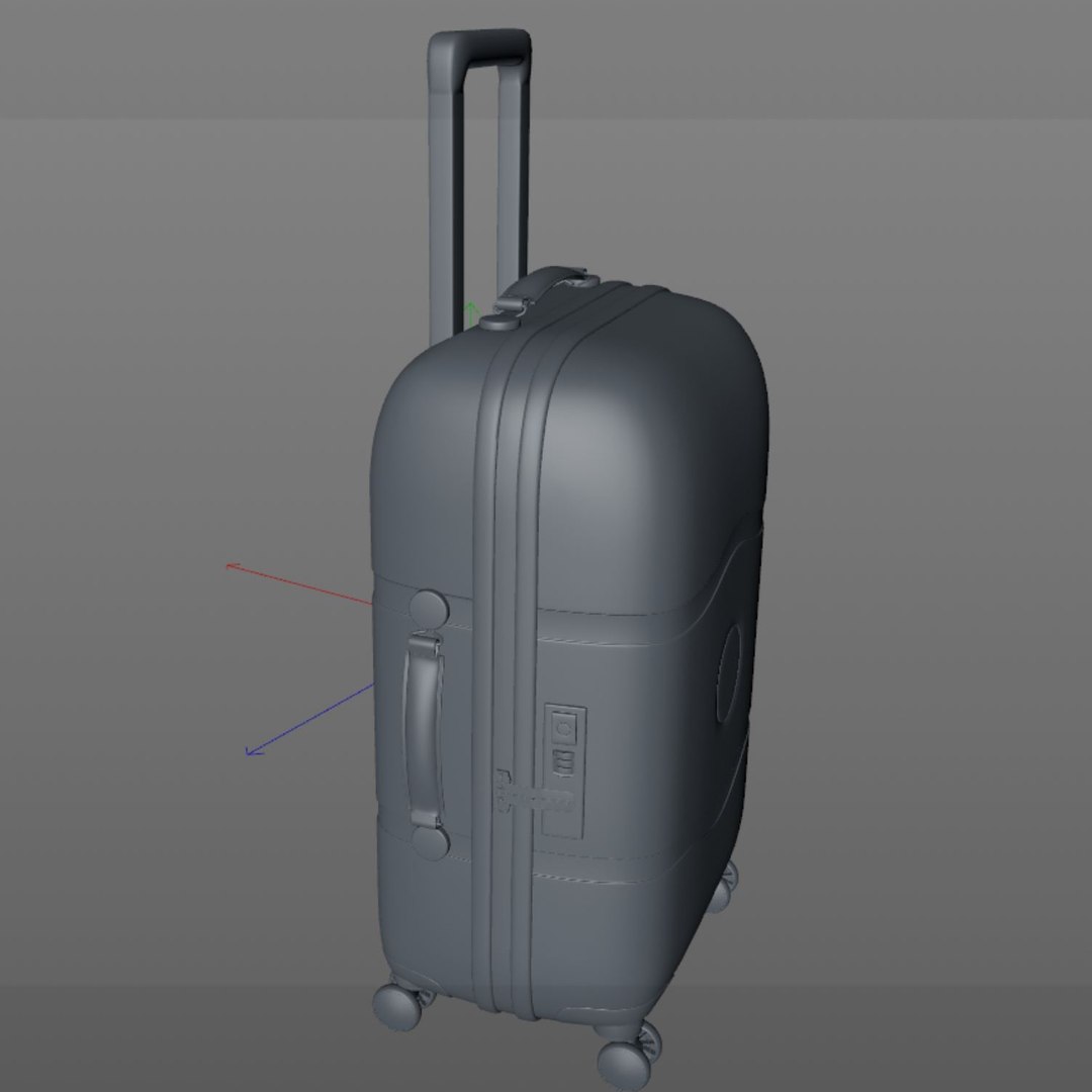 Delsey Paris Chatelet Hardside 3D Model - TurboSquid 1709075