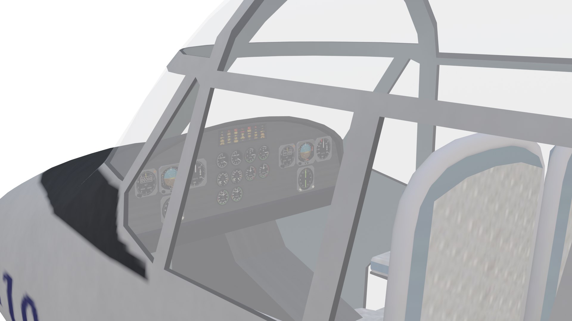 Curtiss Wright X-19 3D Model - TurboSquid 2349795