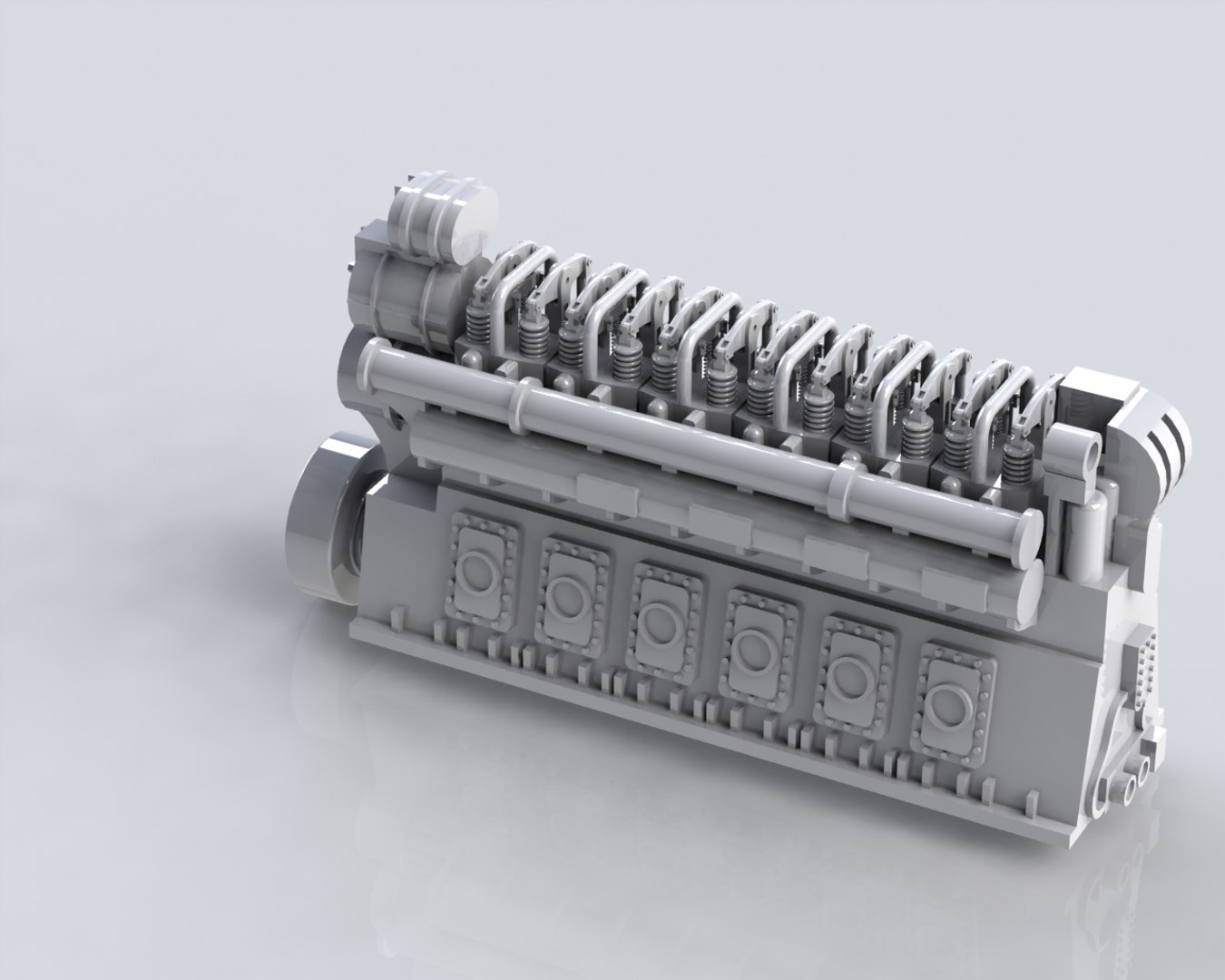 3D Model Submarine Viic Engine Room - TurboSquid 1393074