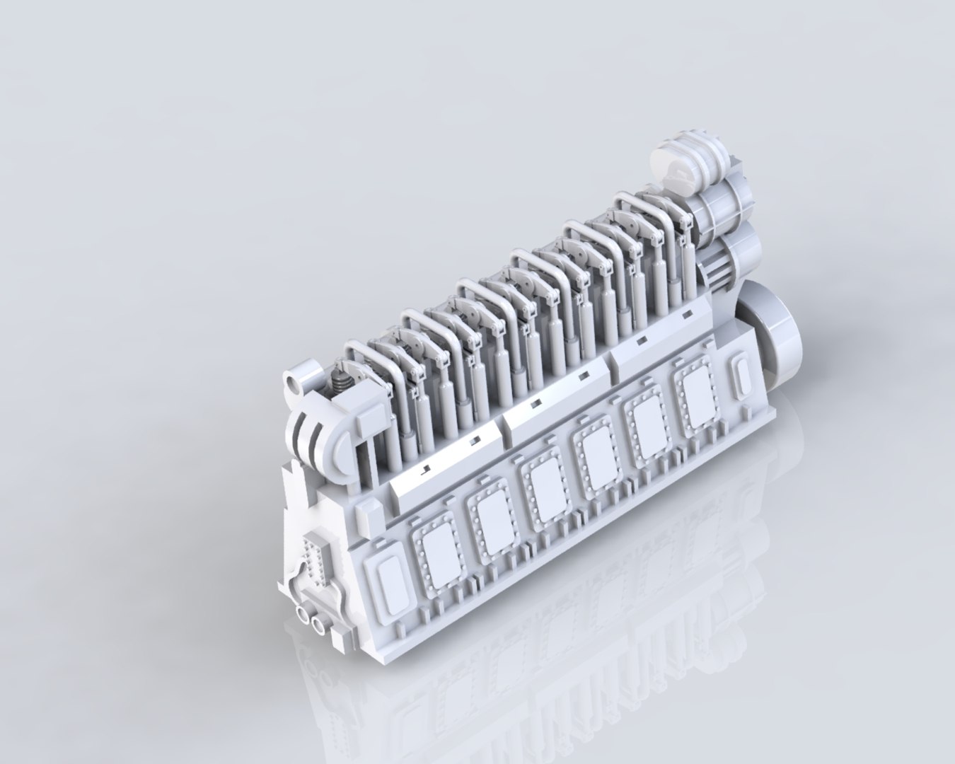 3D Model Submarine Viic Engine Room - TurboSquid 1393074