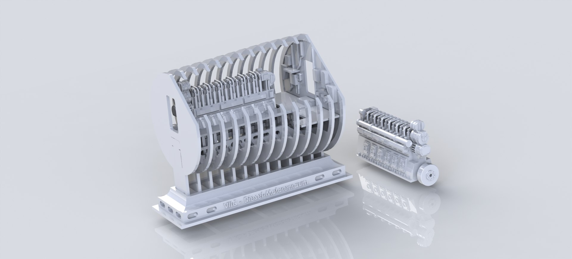 3D Model Submarine Viic Engine Room - TurboSquid 1393074