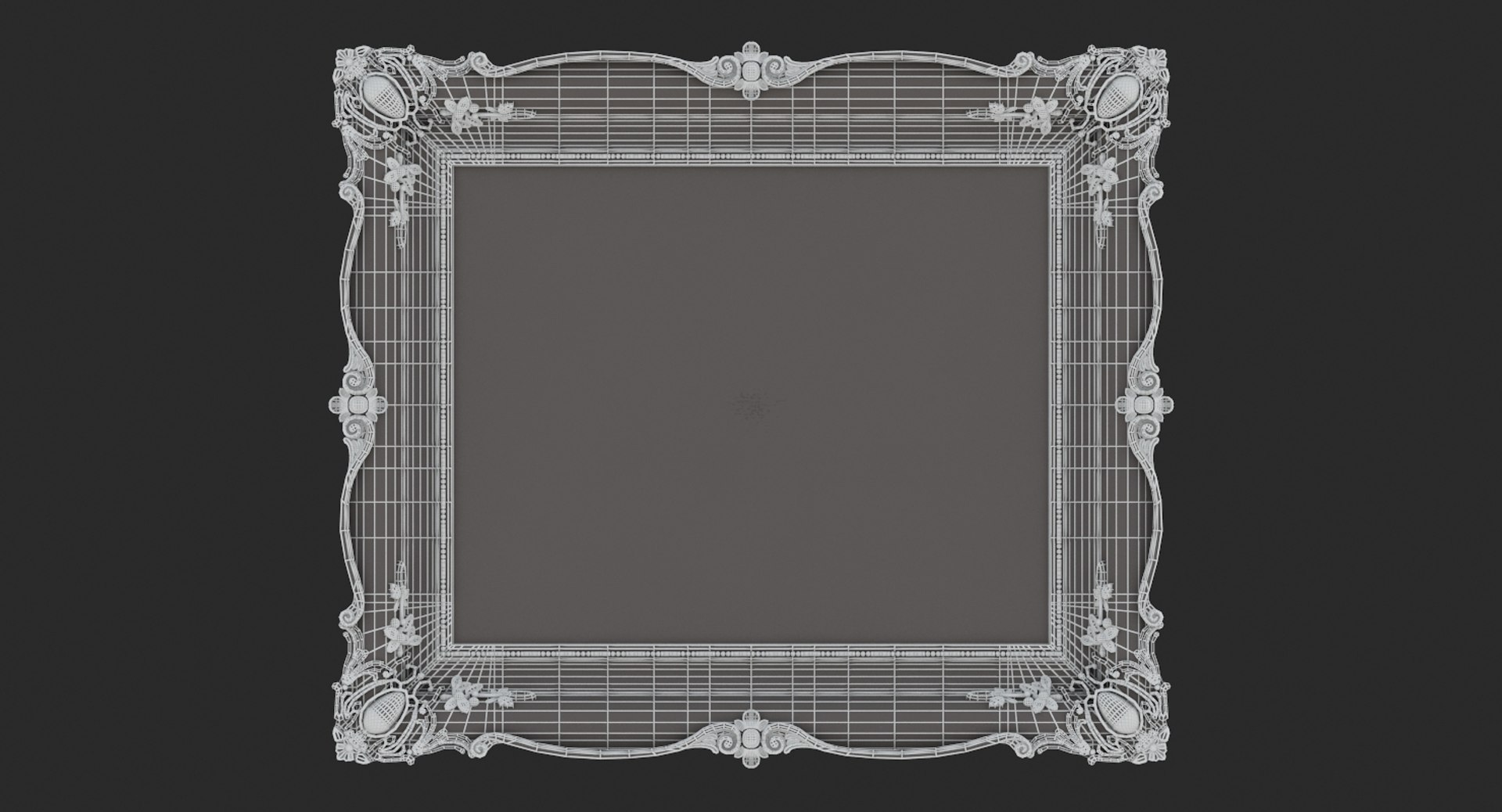 3D Model 12 Classic Frames - TurboSquid 1618939