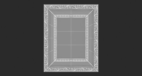 3D model 12 classic frames - TurboSquid 1618939