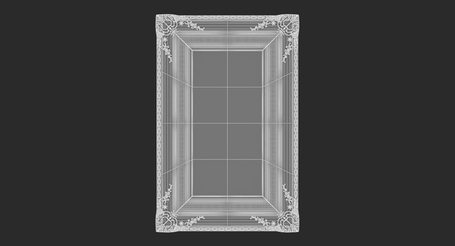 3D Model 12 Classic Frames - TurboSquid 1618939