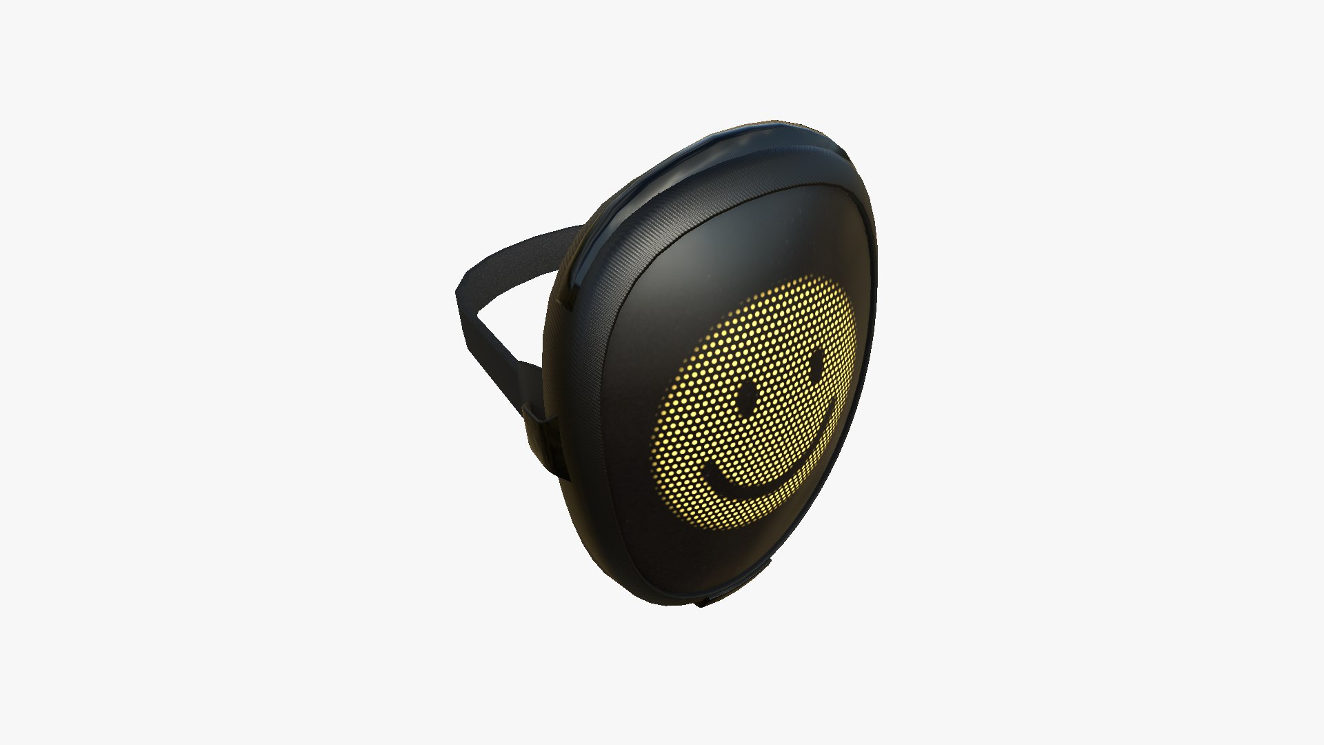 LED Screen Mask - A06 Smile - Character Design 3D model - TurboSquid ...