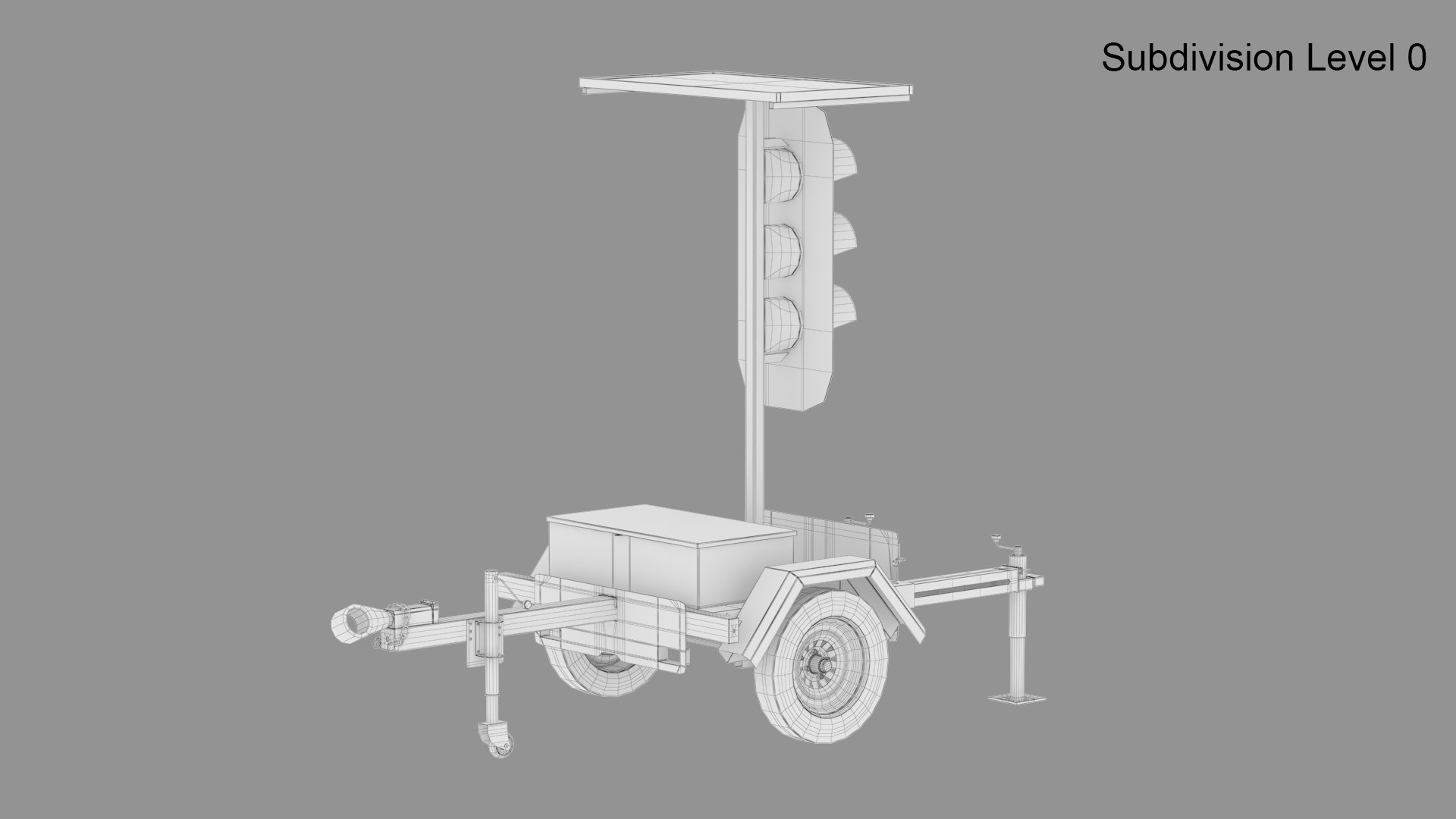 Traffic Signal Light 3D Model - TurboSquid 1812308