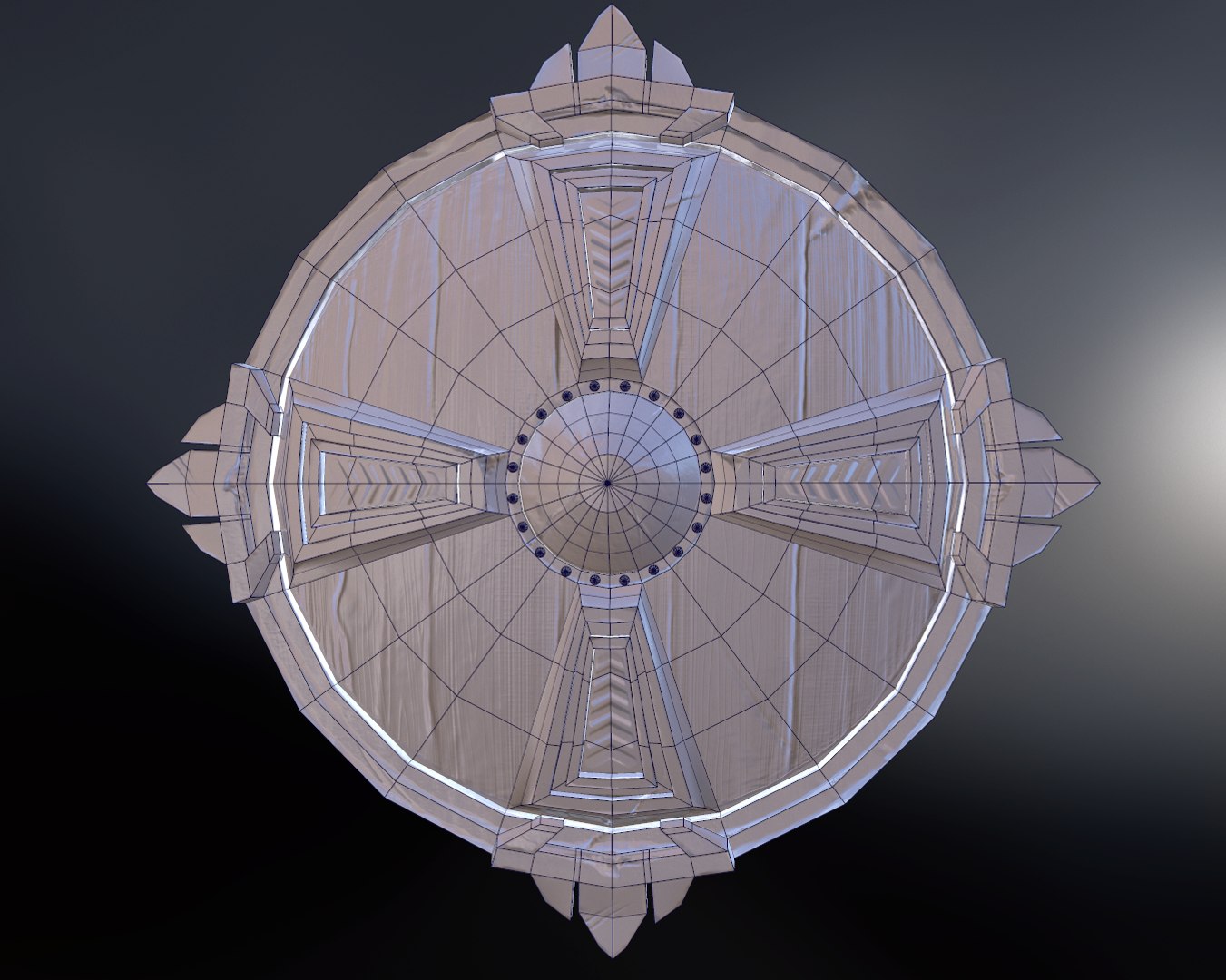 3d Model Of Shield