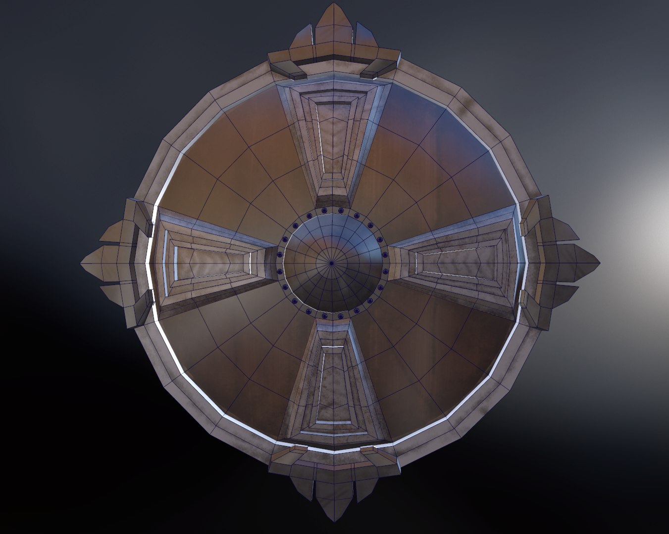 3d Model Of Shield