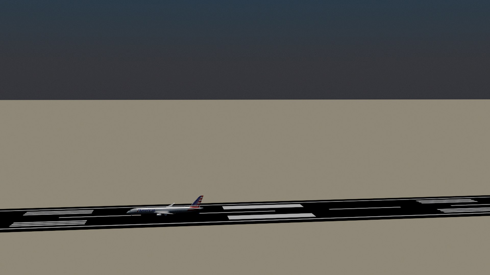 Max American Airlines Animation