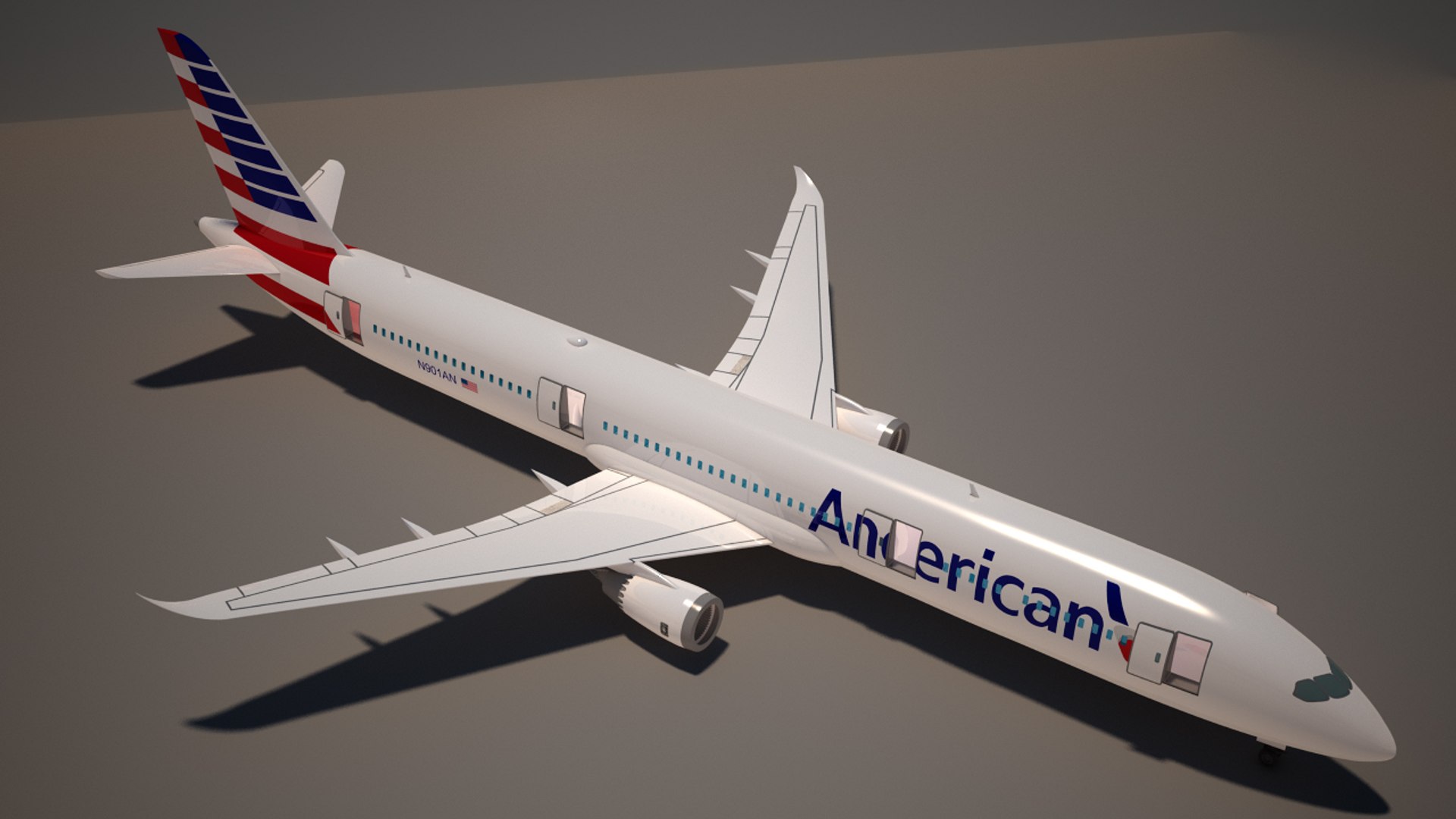 Max American Airlines Animation