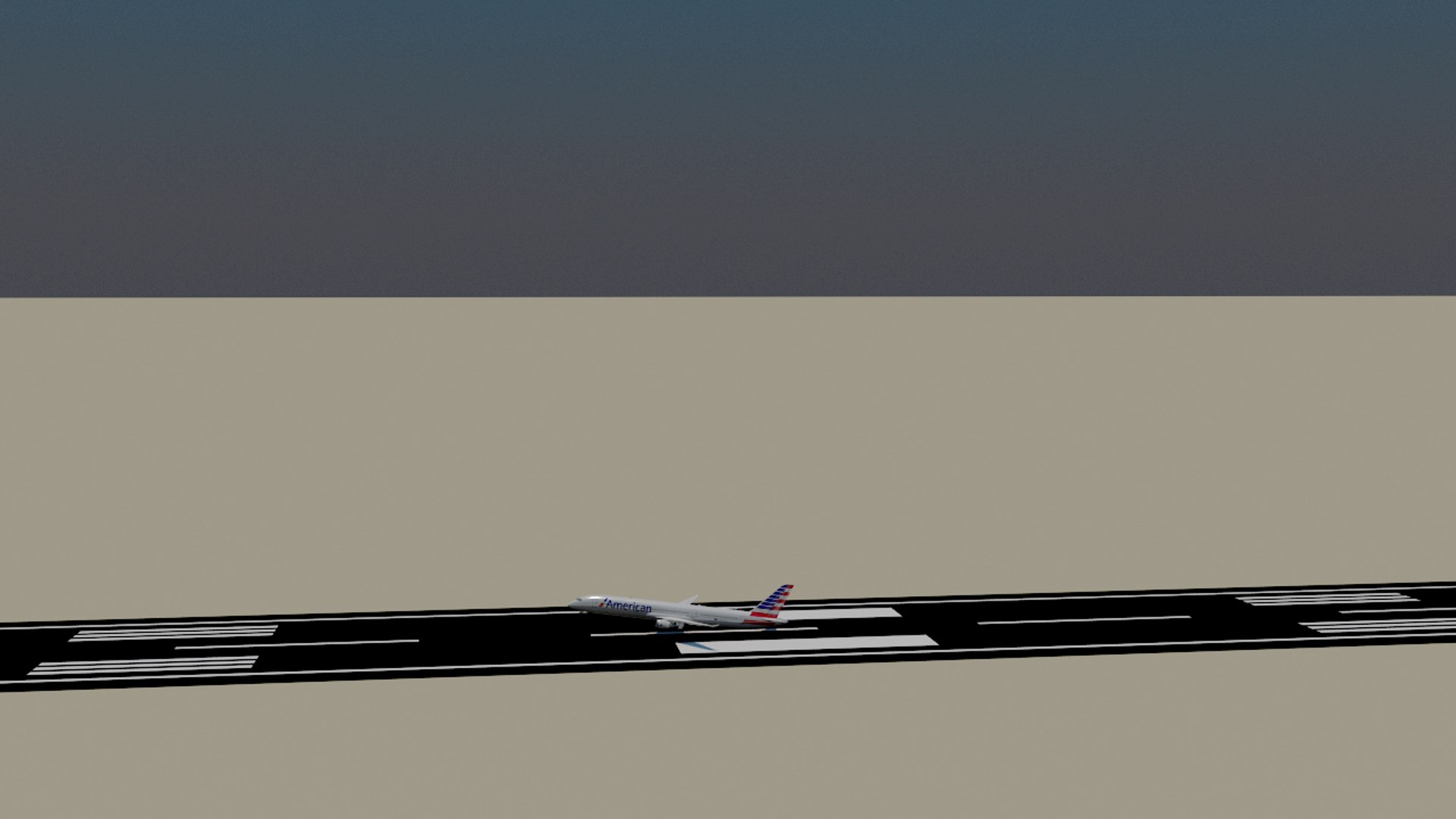 Max American Airlines Animation