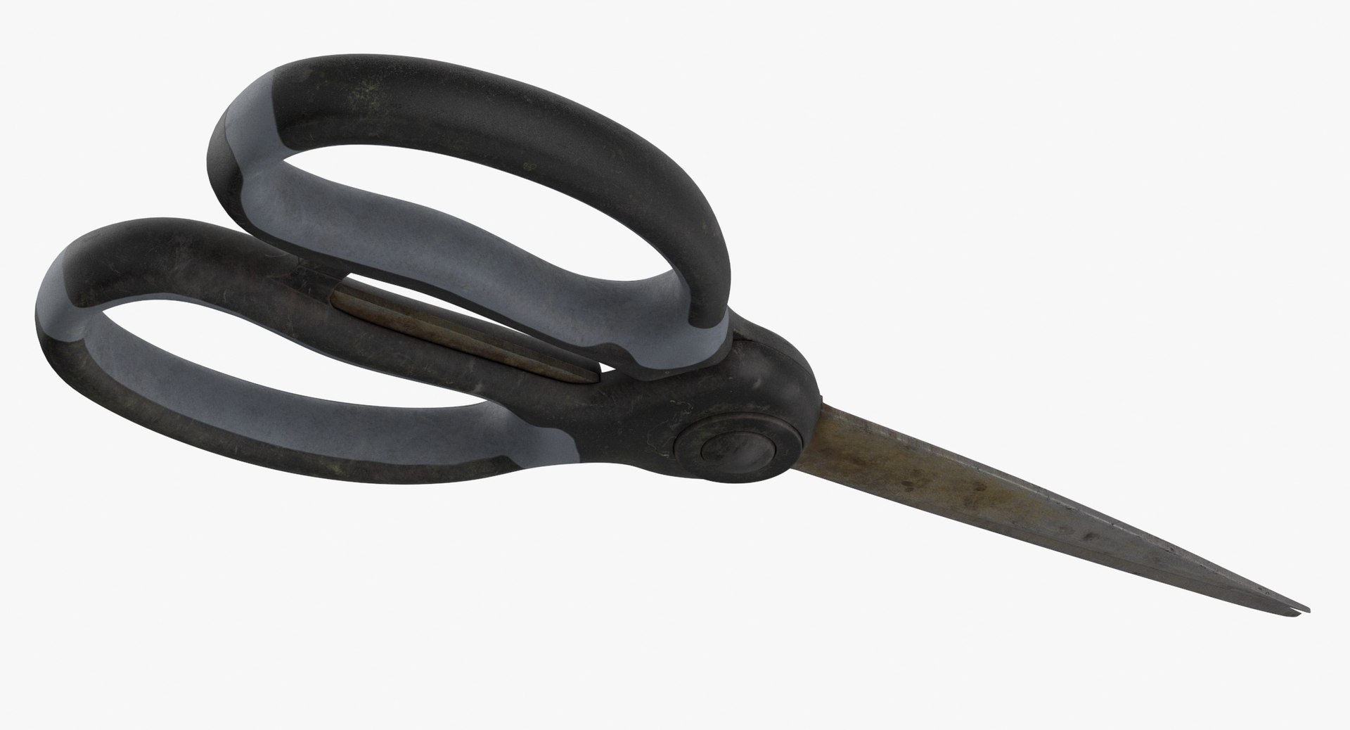 Utility Scissors Clean and Dirty 3D model - TurboSquid 2101897