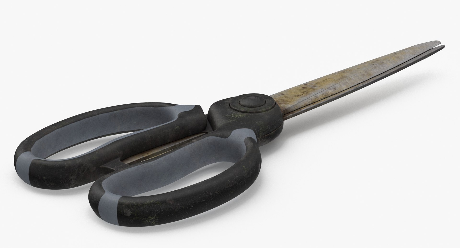 Utility Scissors Clean and Dirty 3D model - TurboSquid 2101897