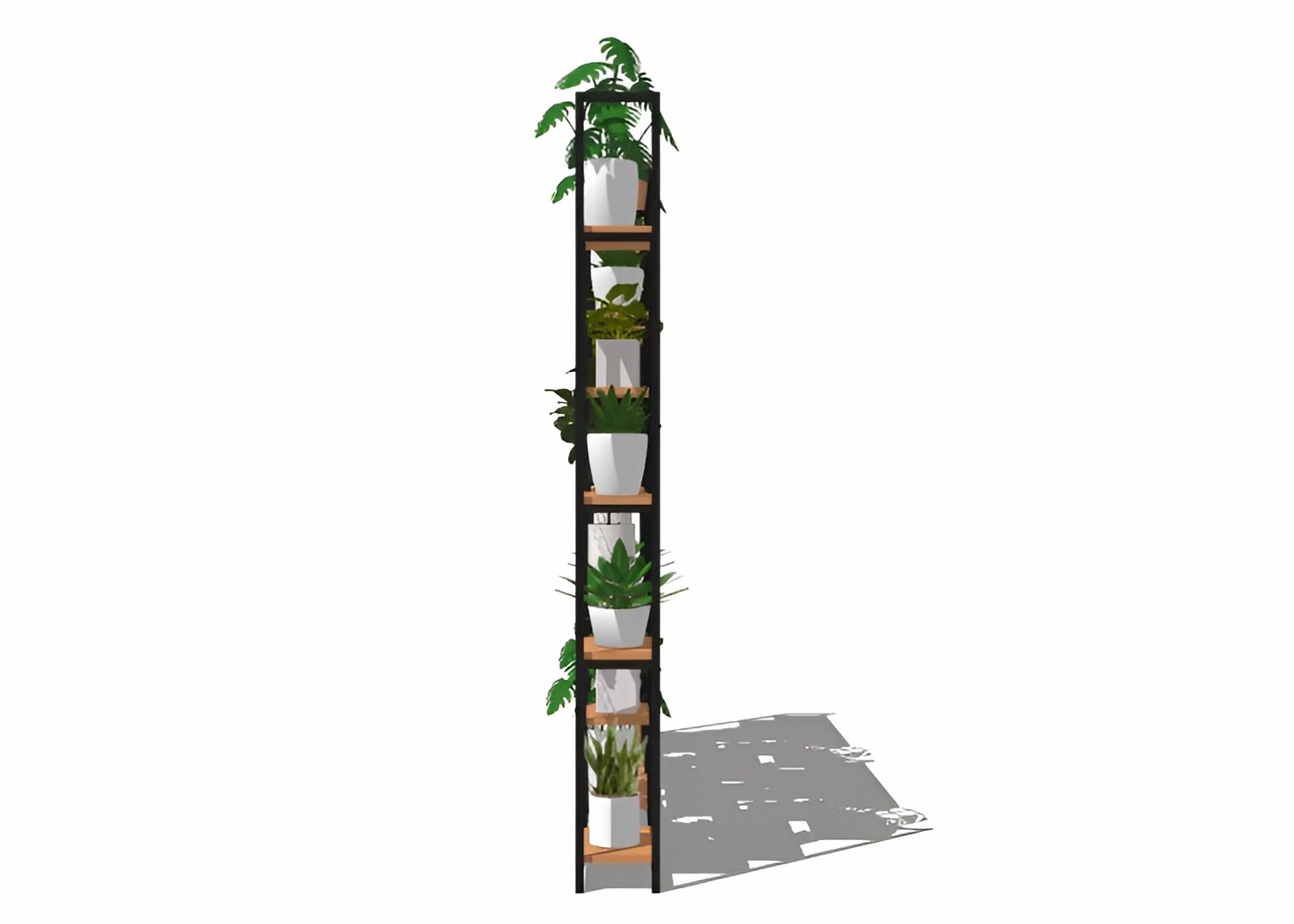 Shelf For Ornamental Plants 3D Model - TurboSquid 2187764