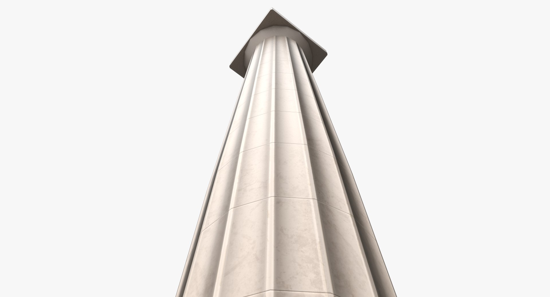 Doric Order Column Polychromy 3D Model - TurboSquid 1390789