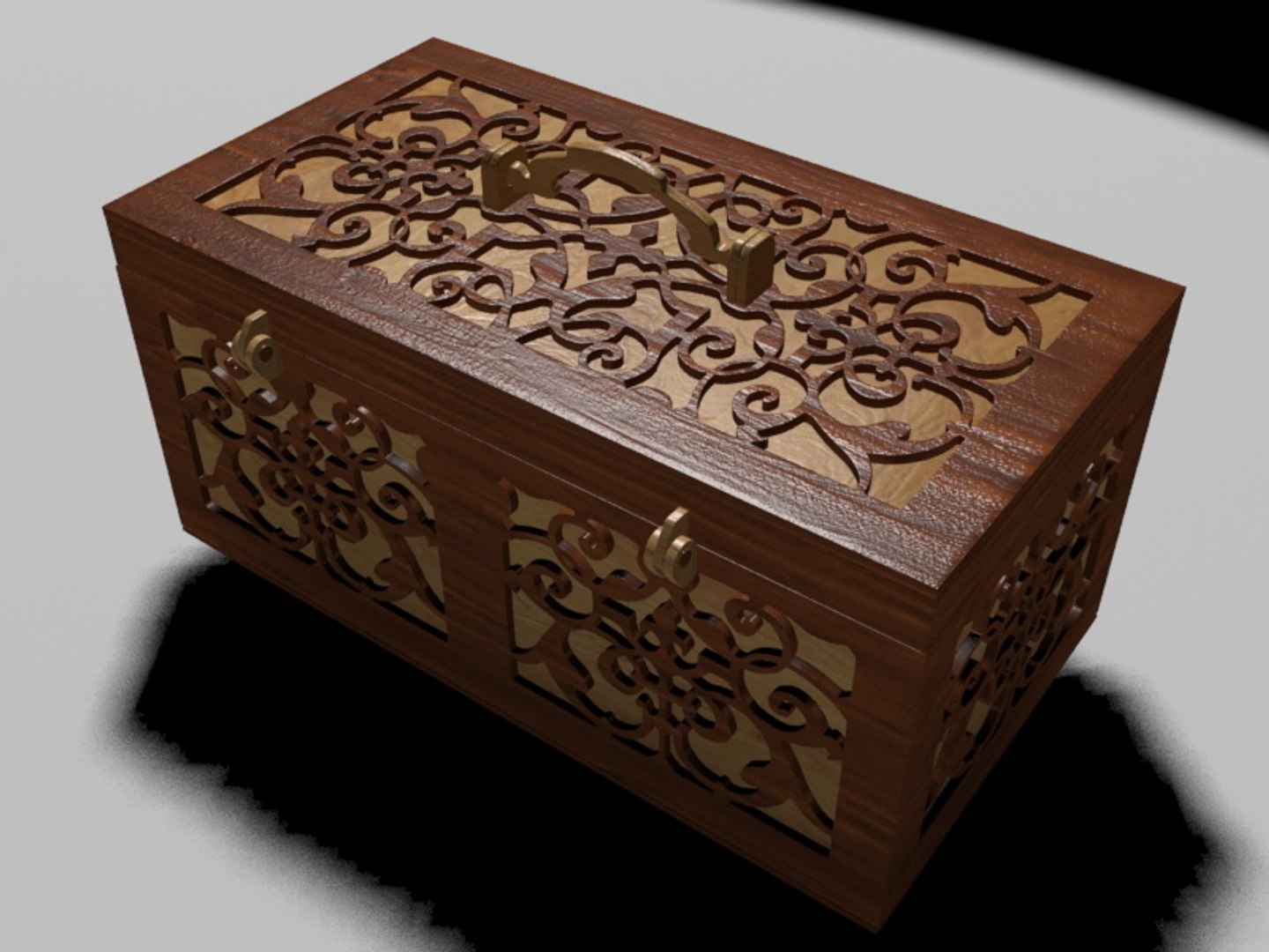 3d Jewelry Box Model