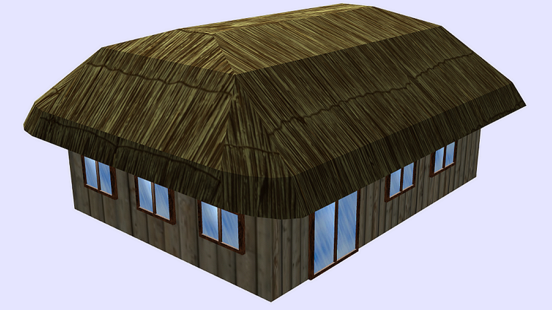 3D model house 033 hut - TurboSquid 1708958