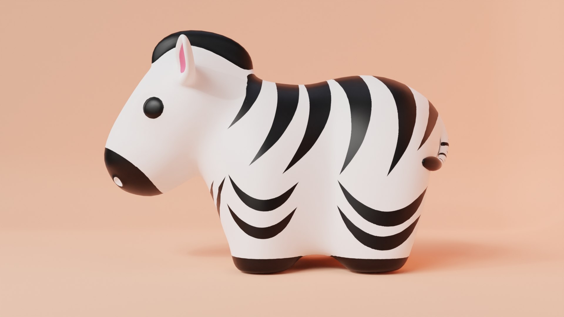 3D Zebra Character Model - TurboSquid 2233019