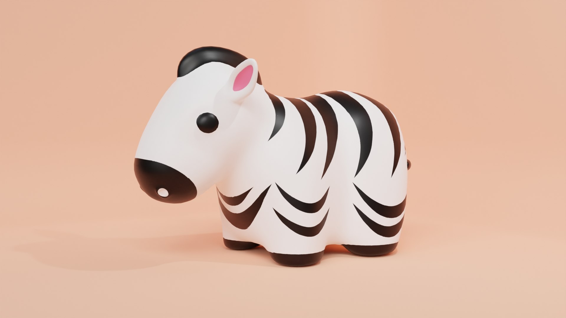 3D Zebra Character Model - TurboSquid 2233019