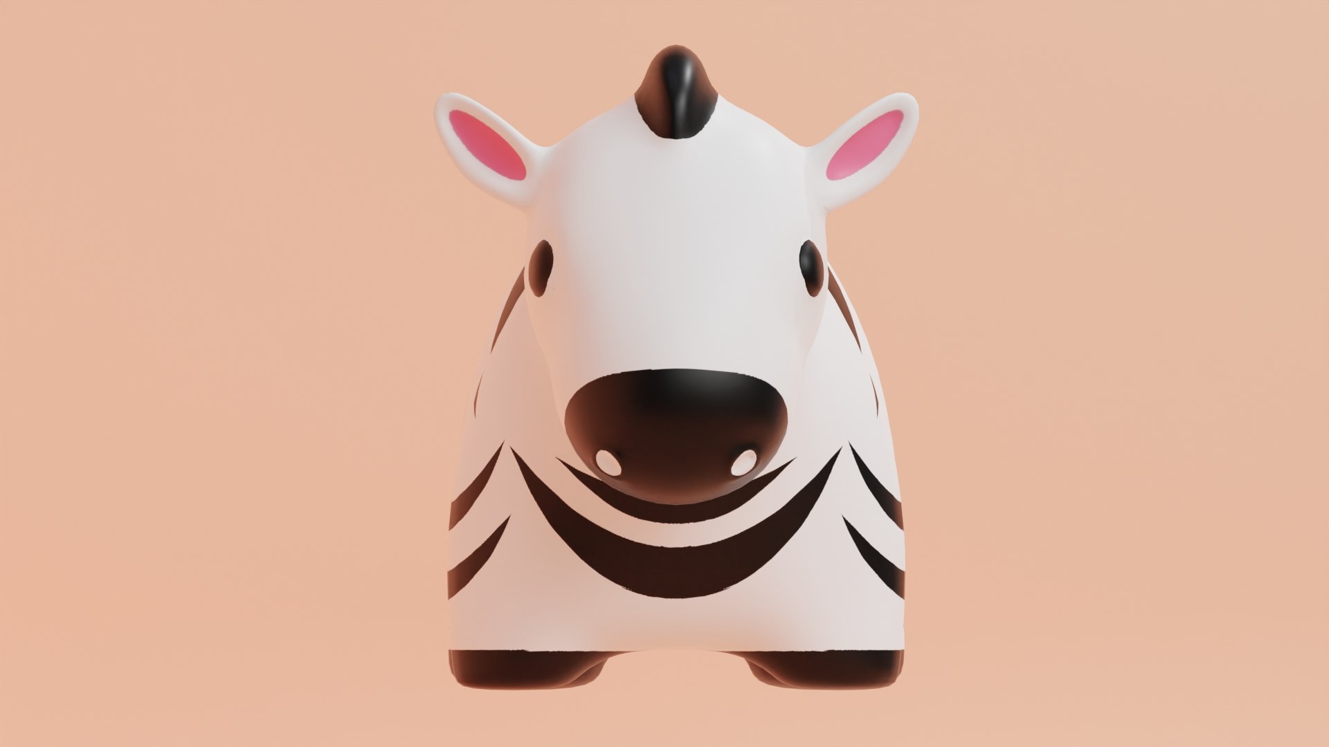 3D Zebra Character Model - TurboSquid 2233019
