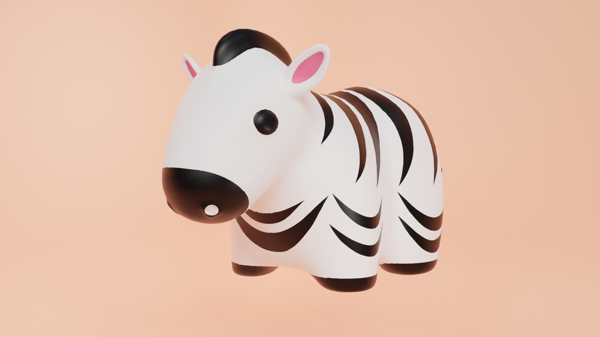 3D Zebra Character Model - TurboSquid 2233019