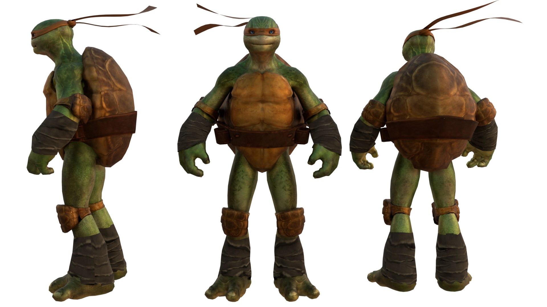 3D Teenage Mutant Ninja Turtles 3D Model Collection Rigged - TurboSquid ...
