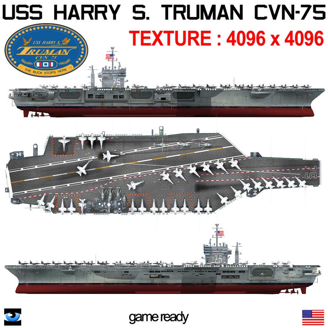 3d Uss Harry S Truman
