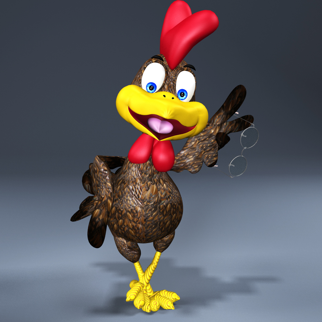 max chicken cartoon