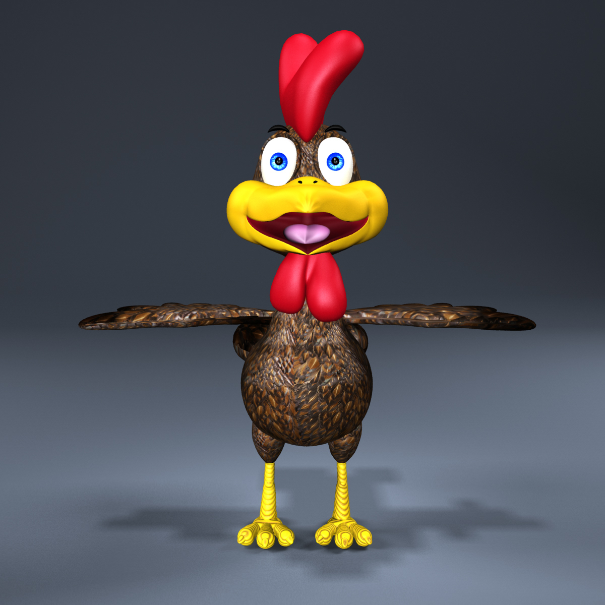 max chicken cartoon