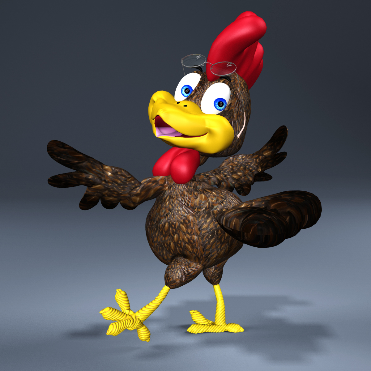 max chicken cartoon