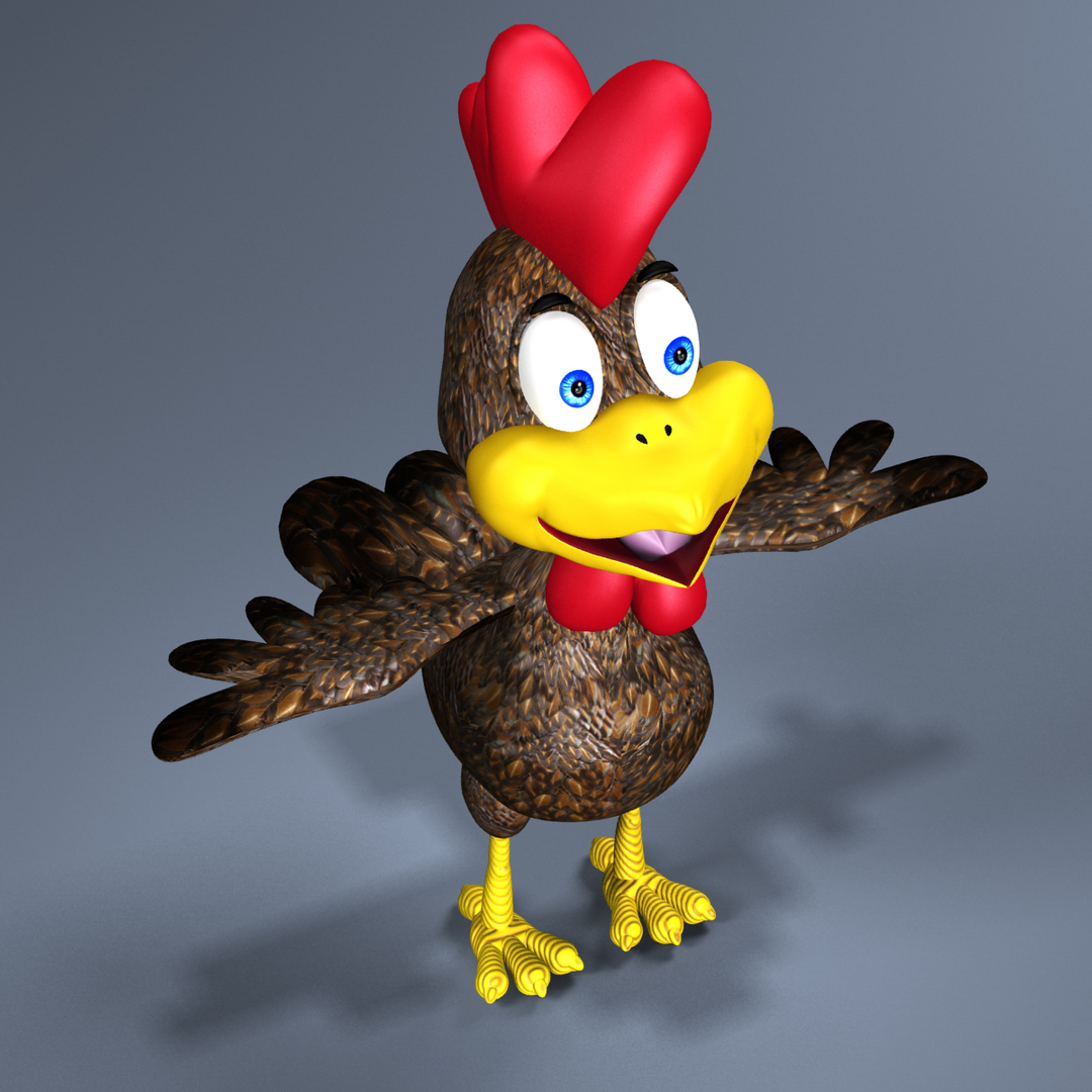 max chicken cartoon