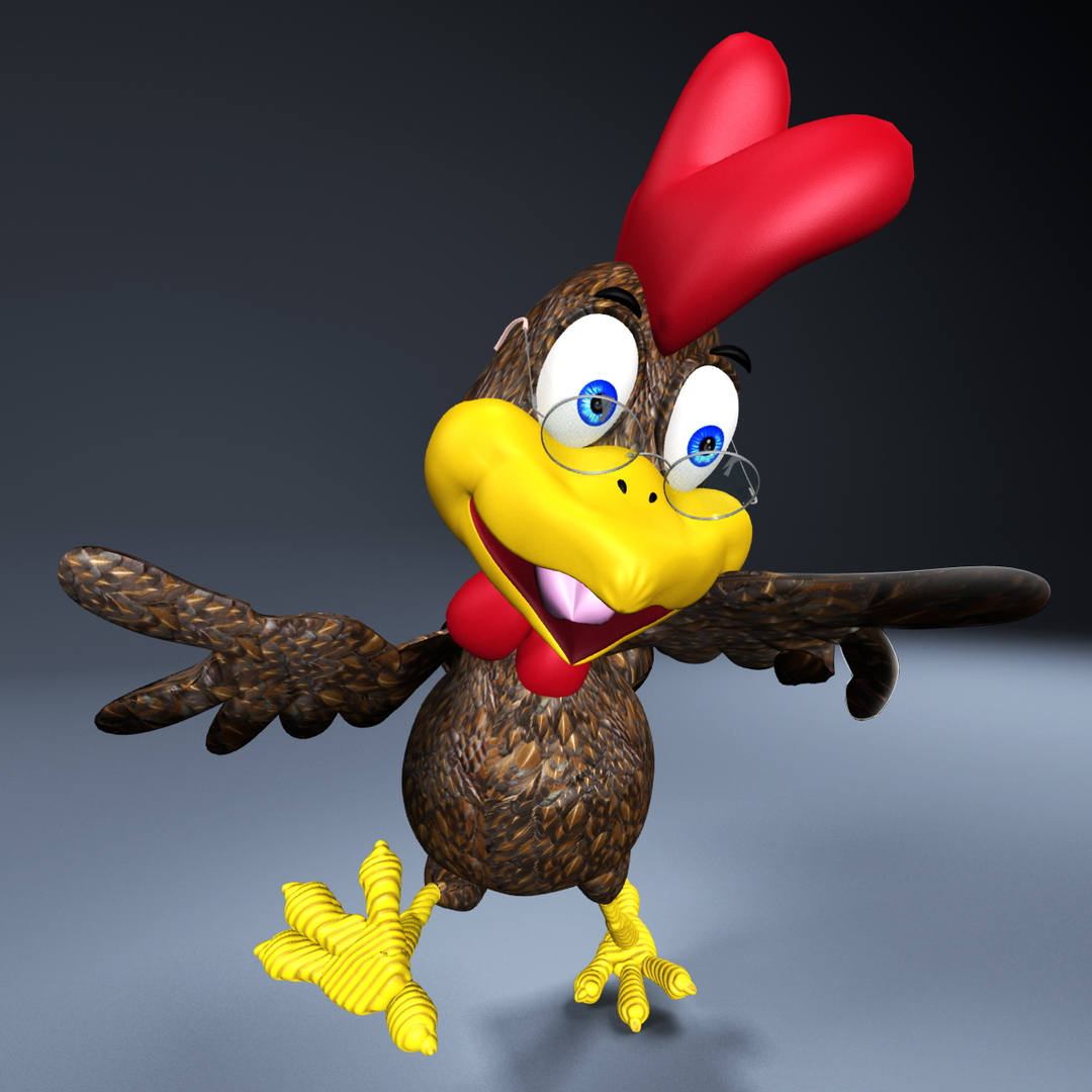 max chicken cartoon