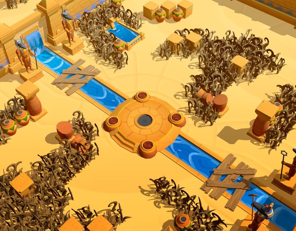 3D egypt stylized - TurboSquid 1685546
