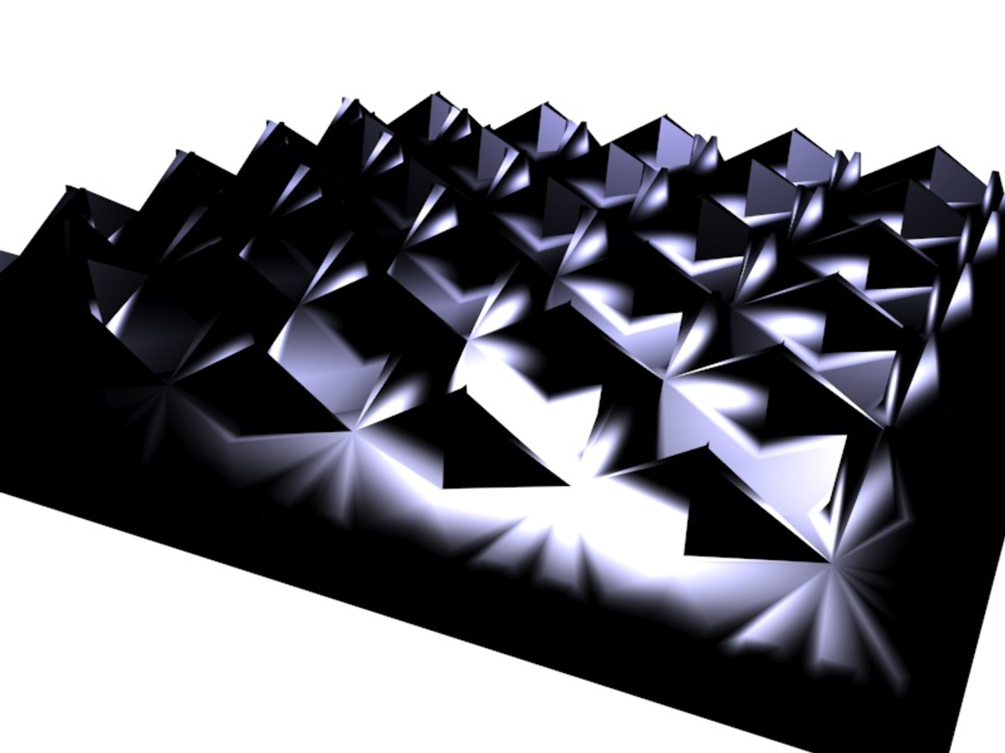 acoustic wall panel 3d model