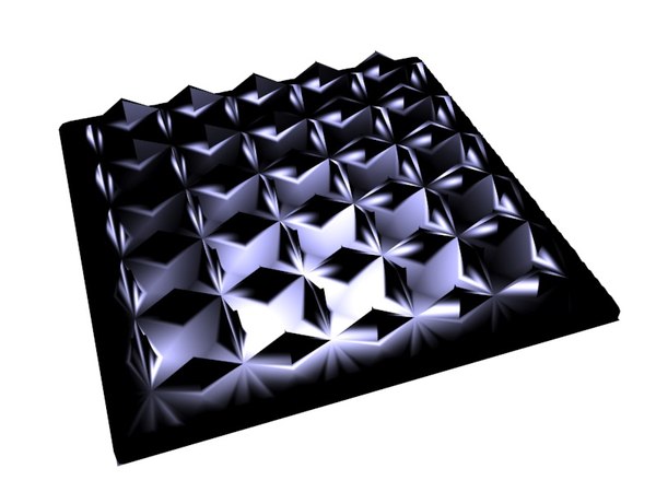 acoustic wall panel 3d model