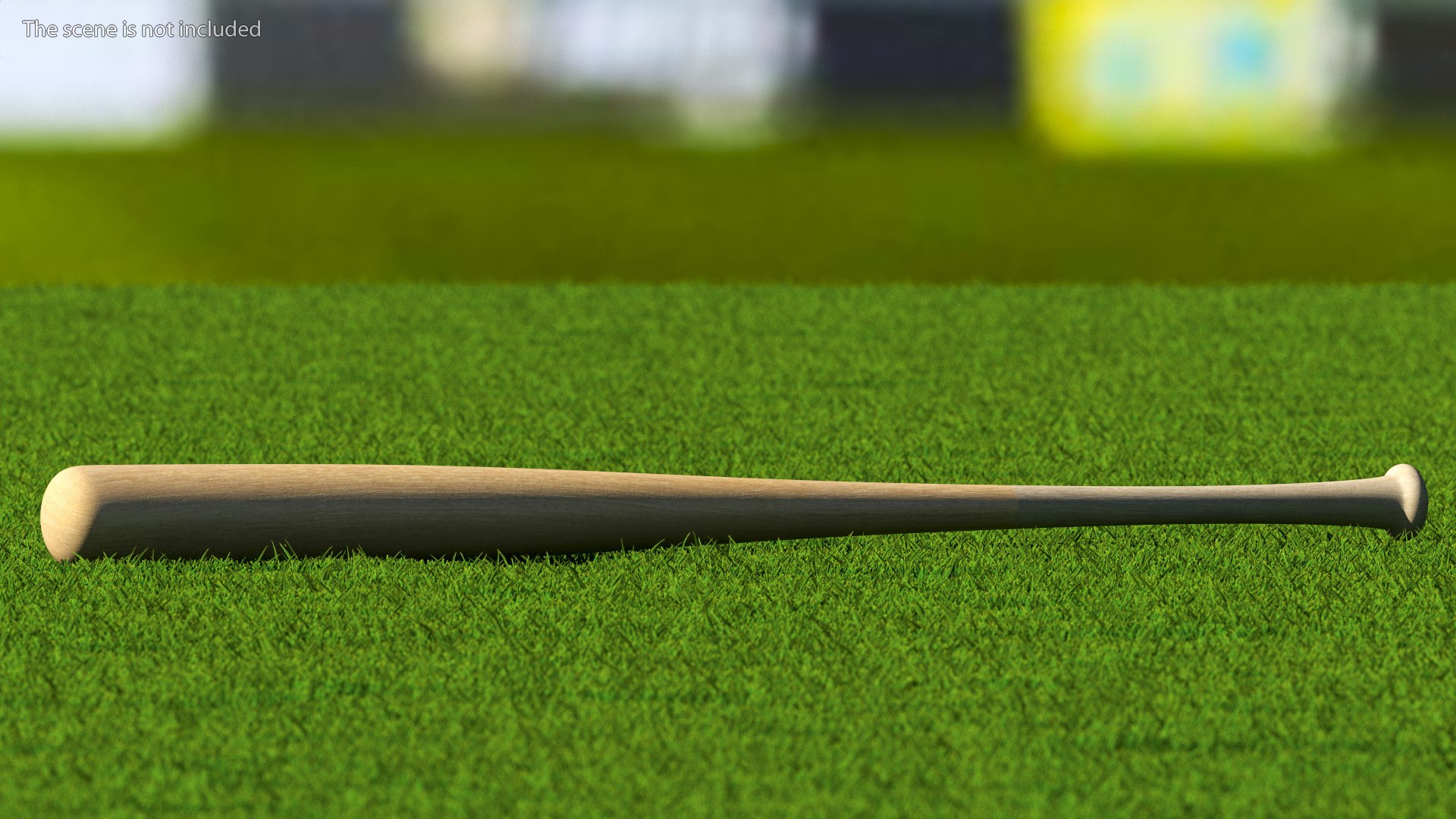 3D Model Classic Wooden Bat - TurboSquid 2128844