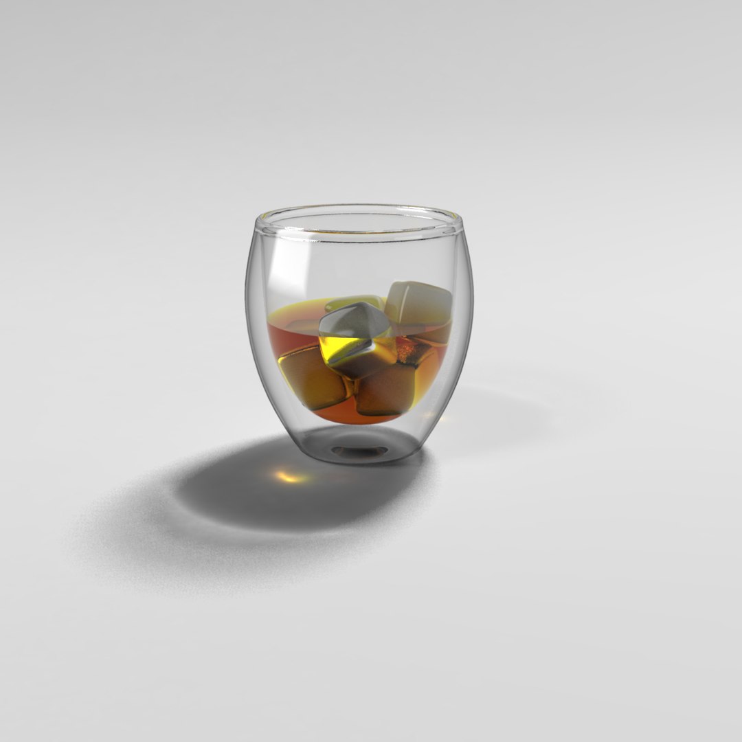 3ds Max Set Glasses Double Walls