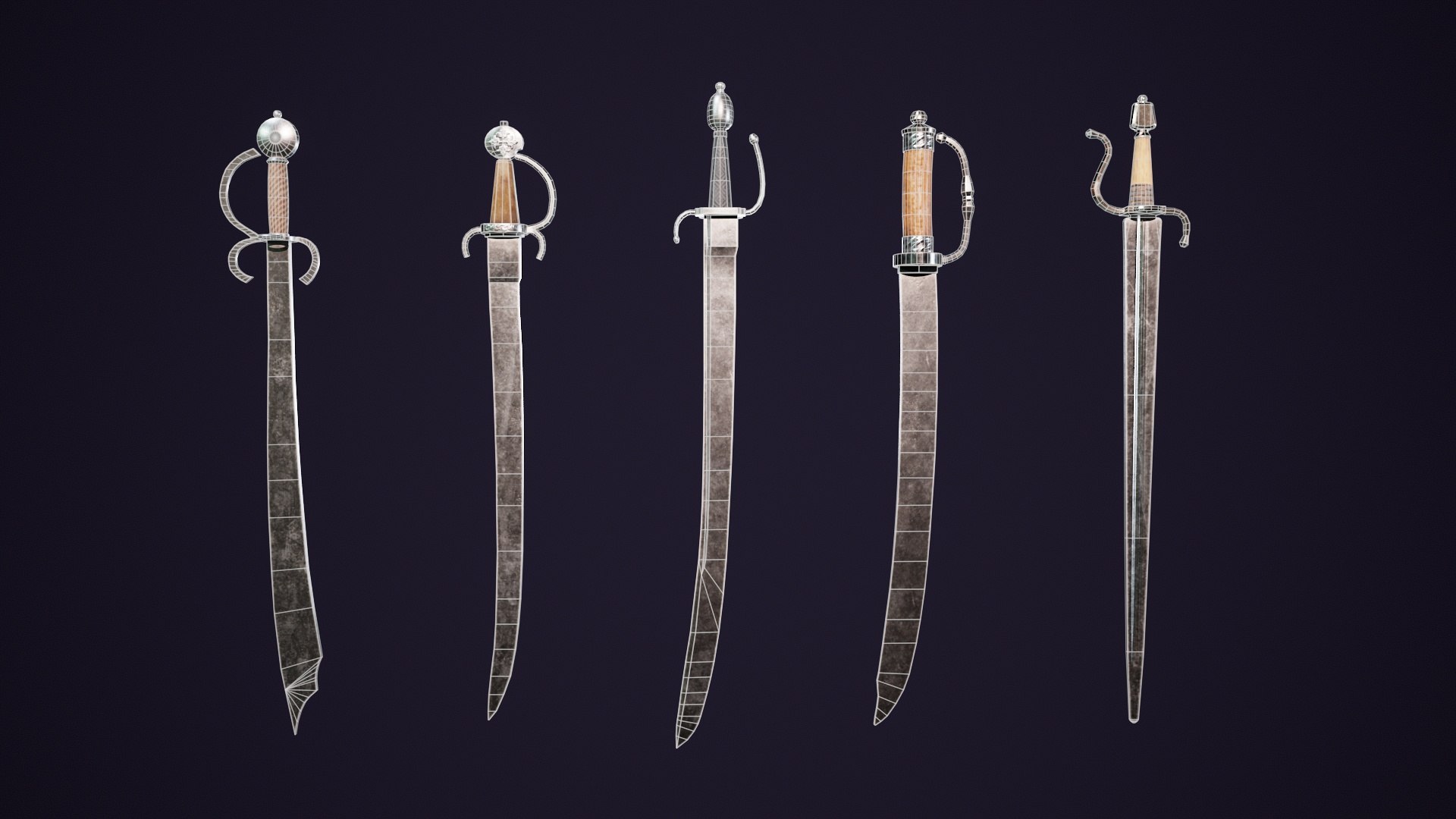 Various Swords 3D - TurboSquid 2116975