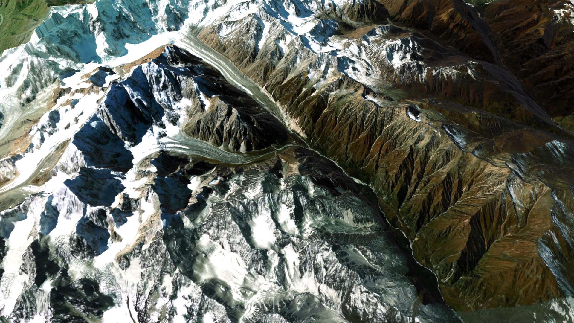 Mountain Landscape The Kabardino Balkarian Alpine Reserve 3D - TurboSquid 2023179