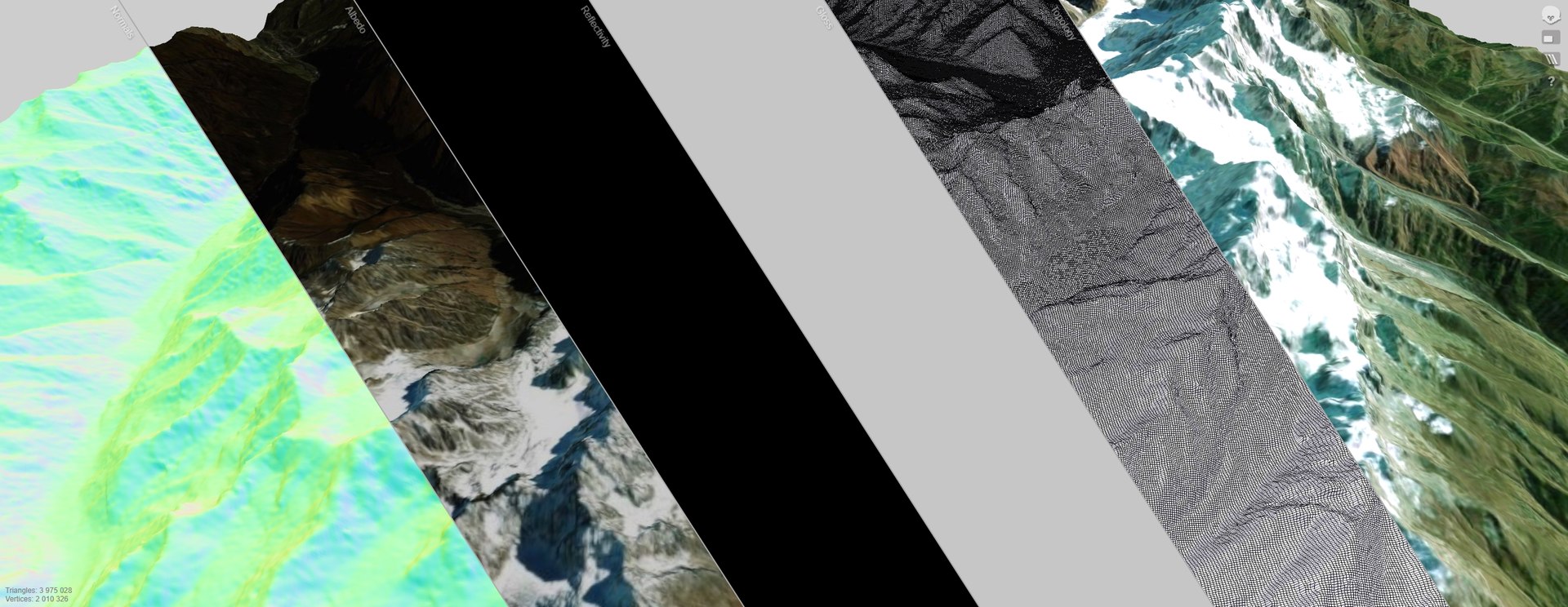 Mountain Landscape The Kabardino Balkarian Alpine Reserve 3D - TurboSquid 2023179