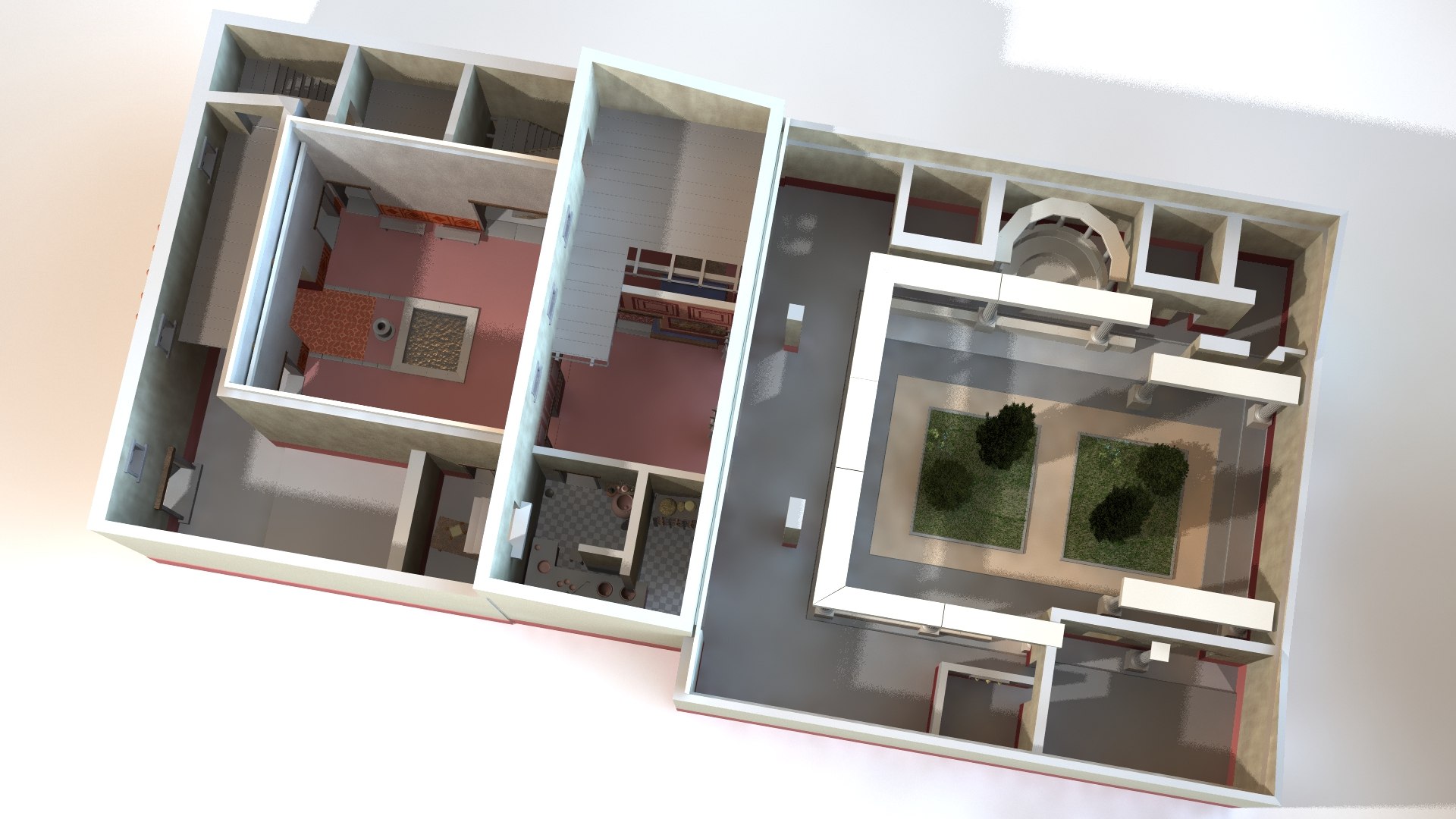 House Of Trebio Valente In Pompeii 3D Model - TurboSquid 2209037