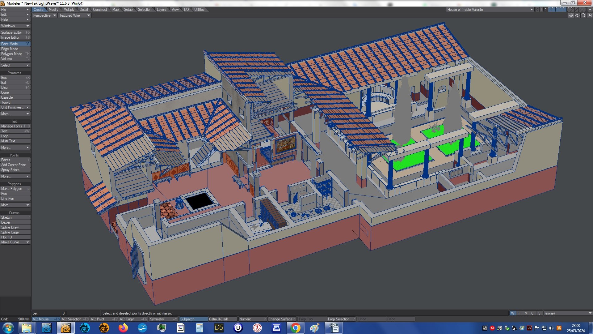 House Of Trebio Valente In Pompeii 3D Model - TurboSquid 2209037