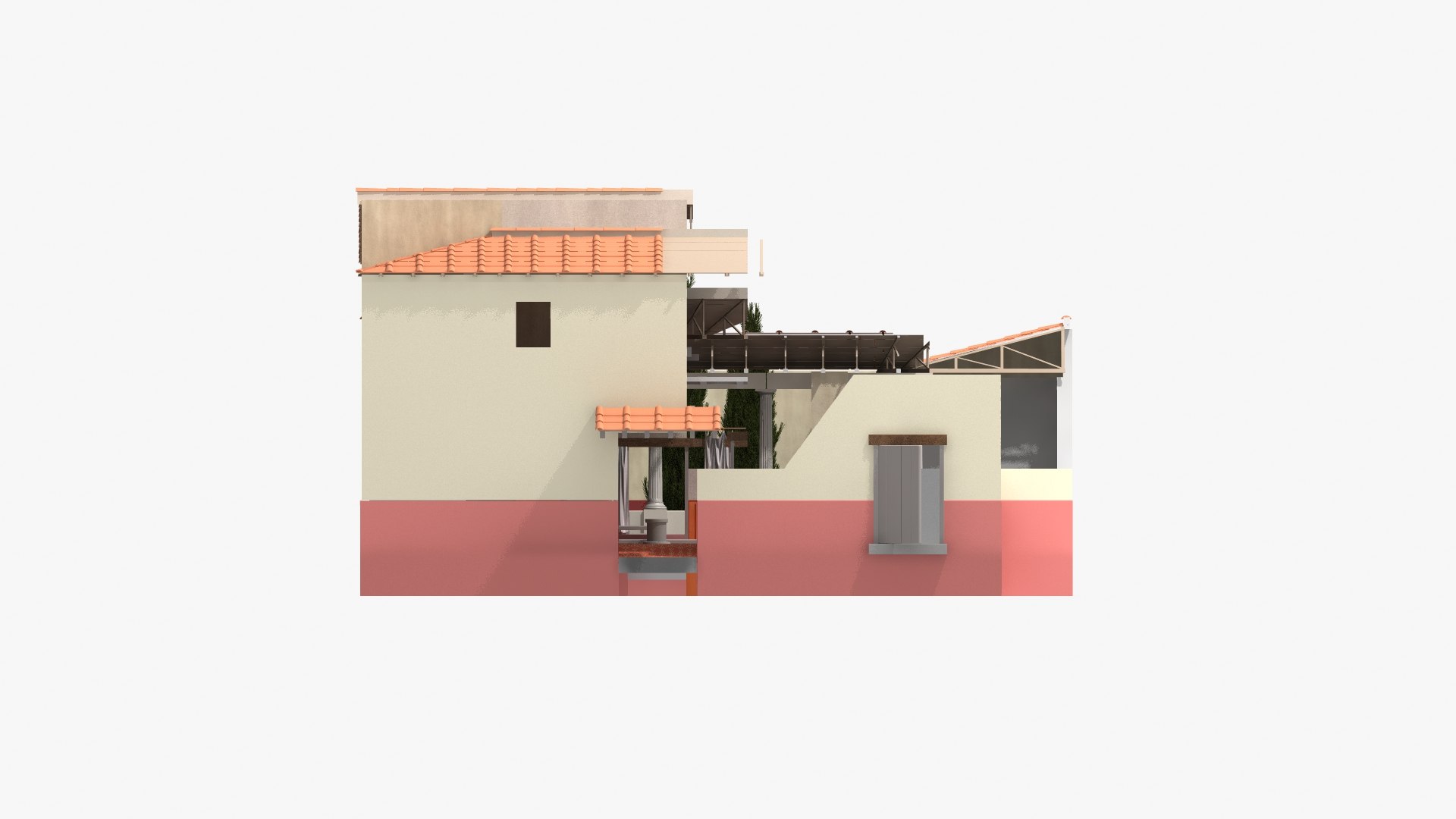 House Of Trebio Valente In Pompeii 3D Model - TurboSquid 2209037