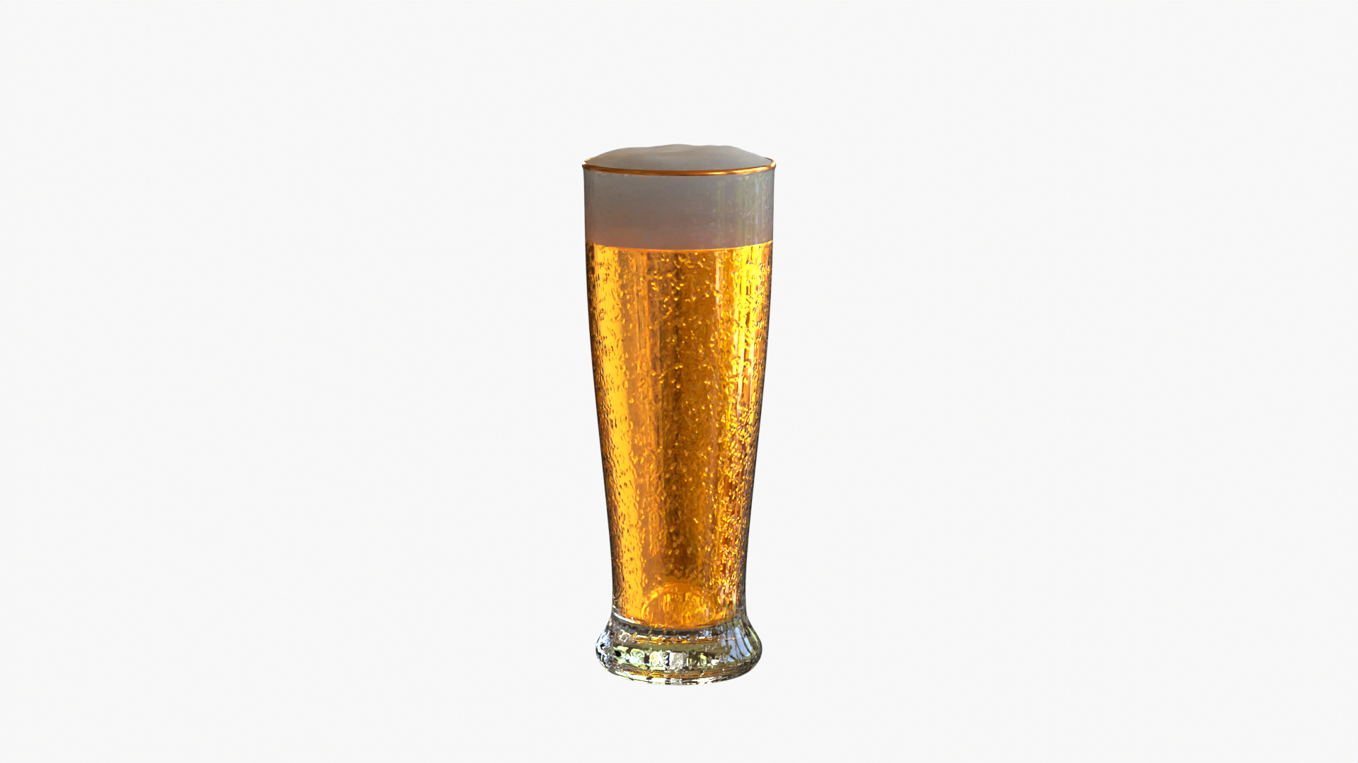 3D Beer Glass - TurboSquid 1842435