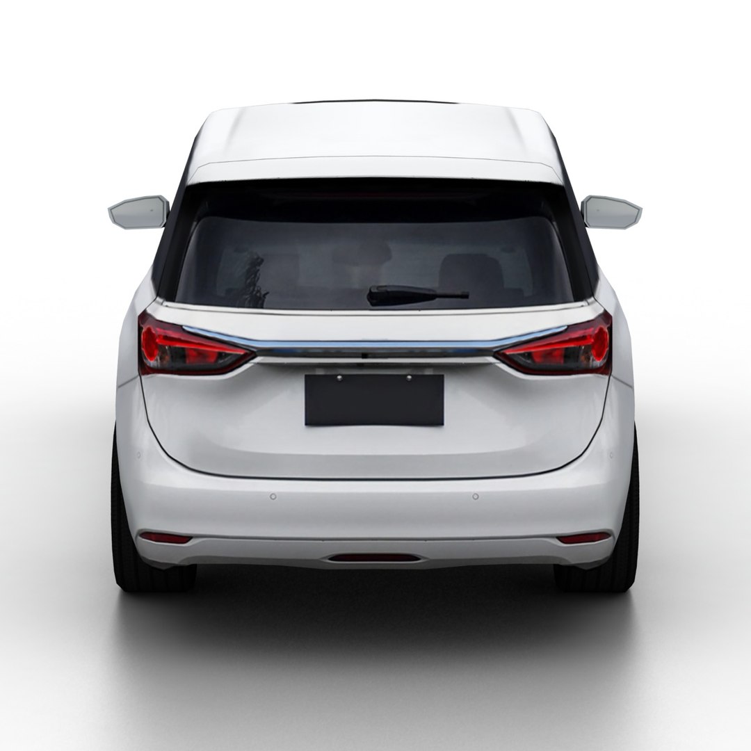 Generic Minivan 3D Model - TurboSquid 1349659