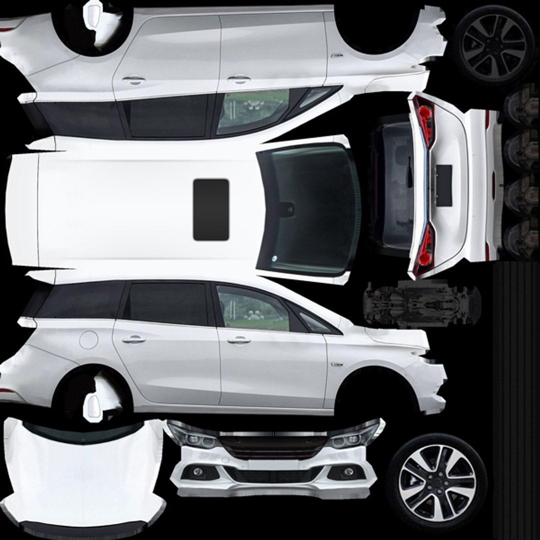 Generic Minivan 3D Model - TurboSquid 1349659