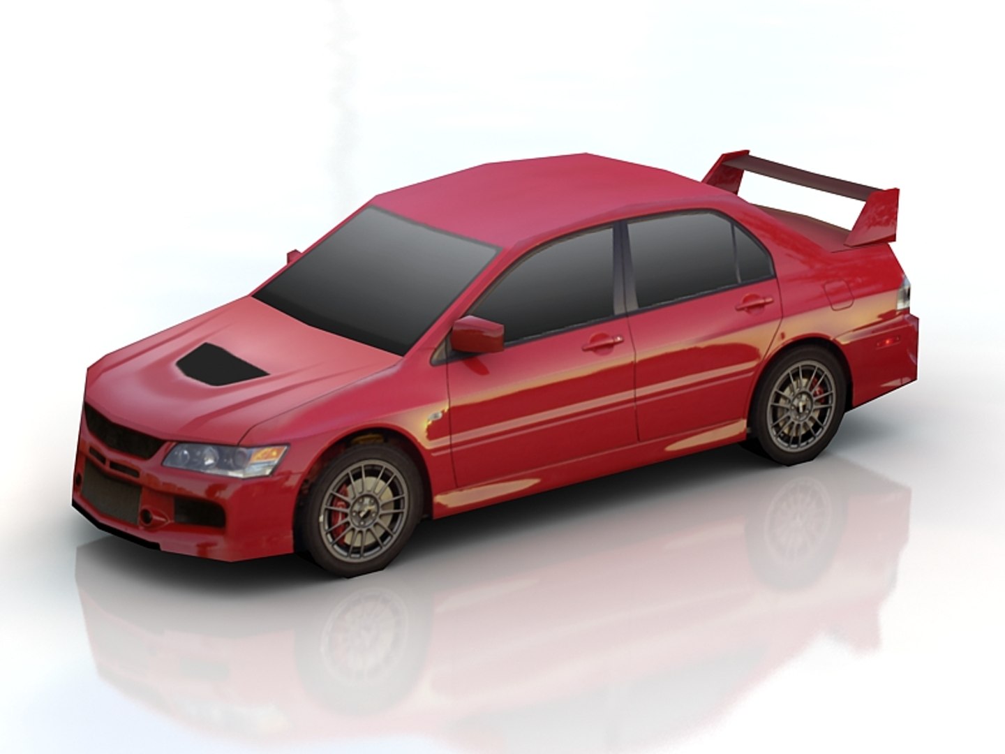 Mitsubishi Lancer Evolution Ix 3d Max