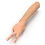 Female Hand 2 Peace 3d Obj