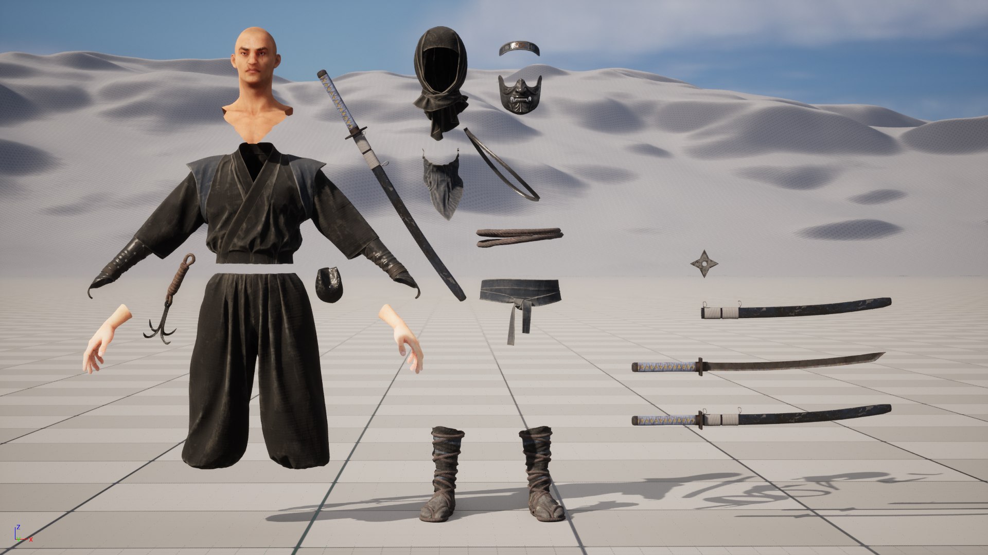 Shinobi Rei 3D Model - TurboSquid 2299695